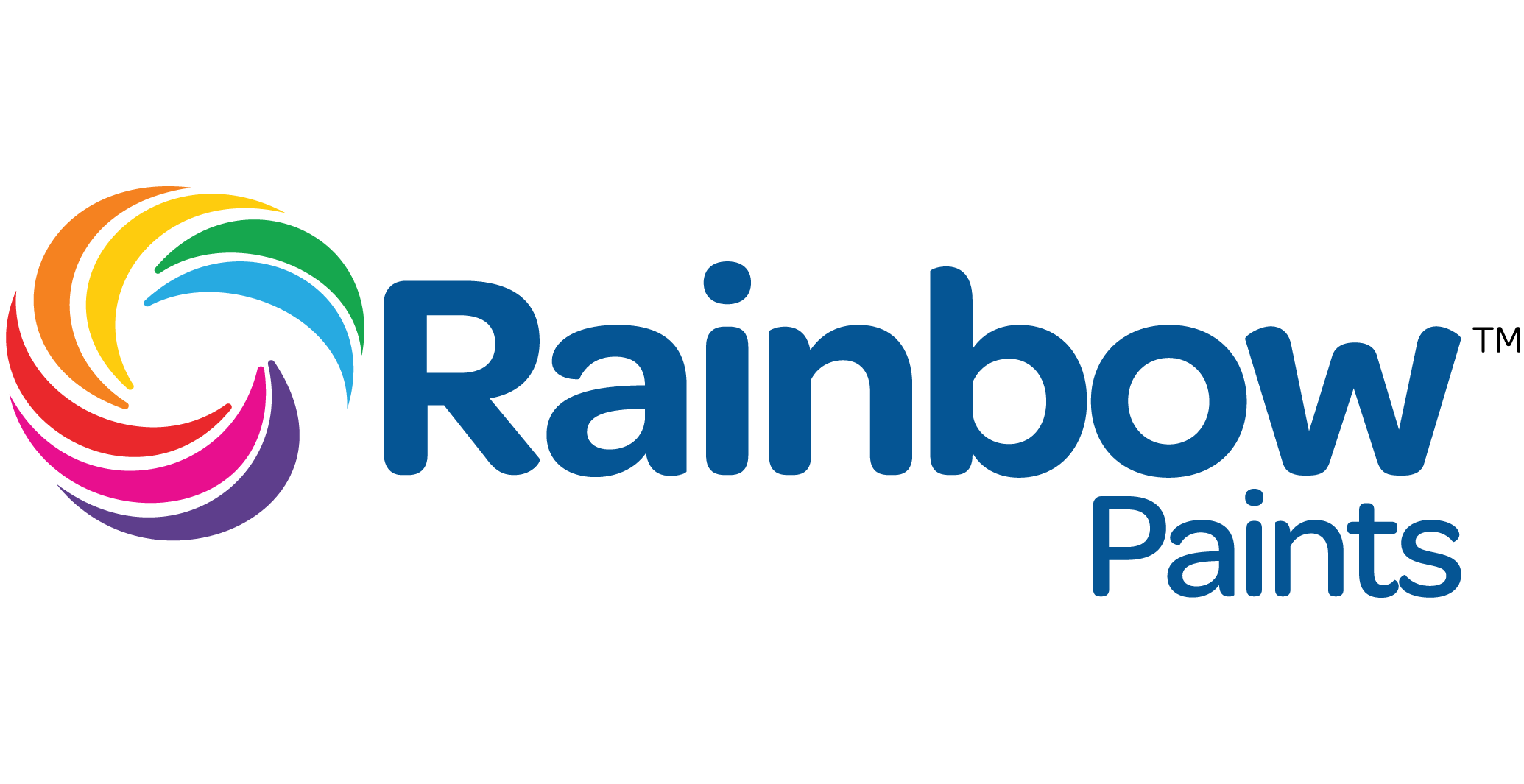 Rainbow paints